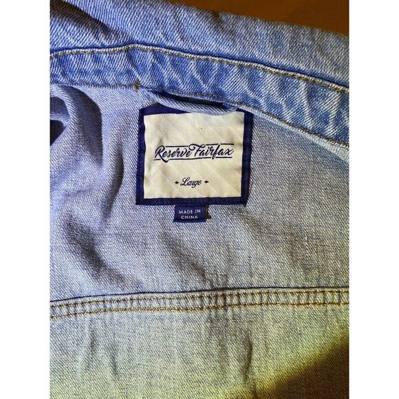 Jackets & Coats | Reserve Fairfax Denim Leather Jacket | Poshmark